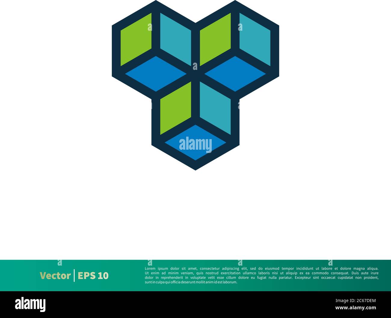 Cubic architecture Stock Vector Images - Alamy