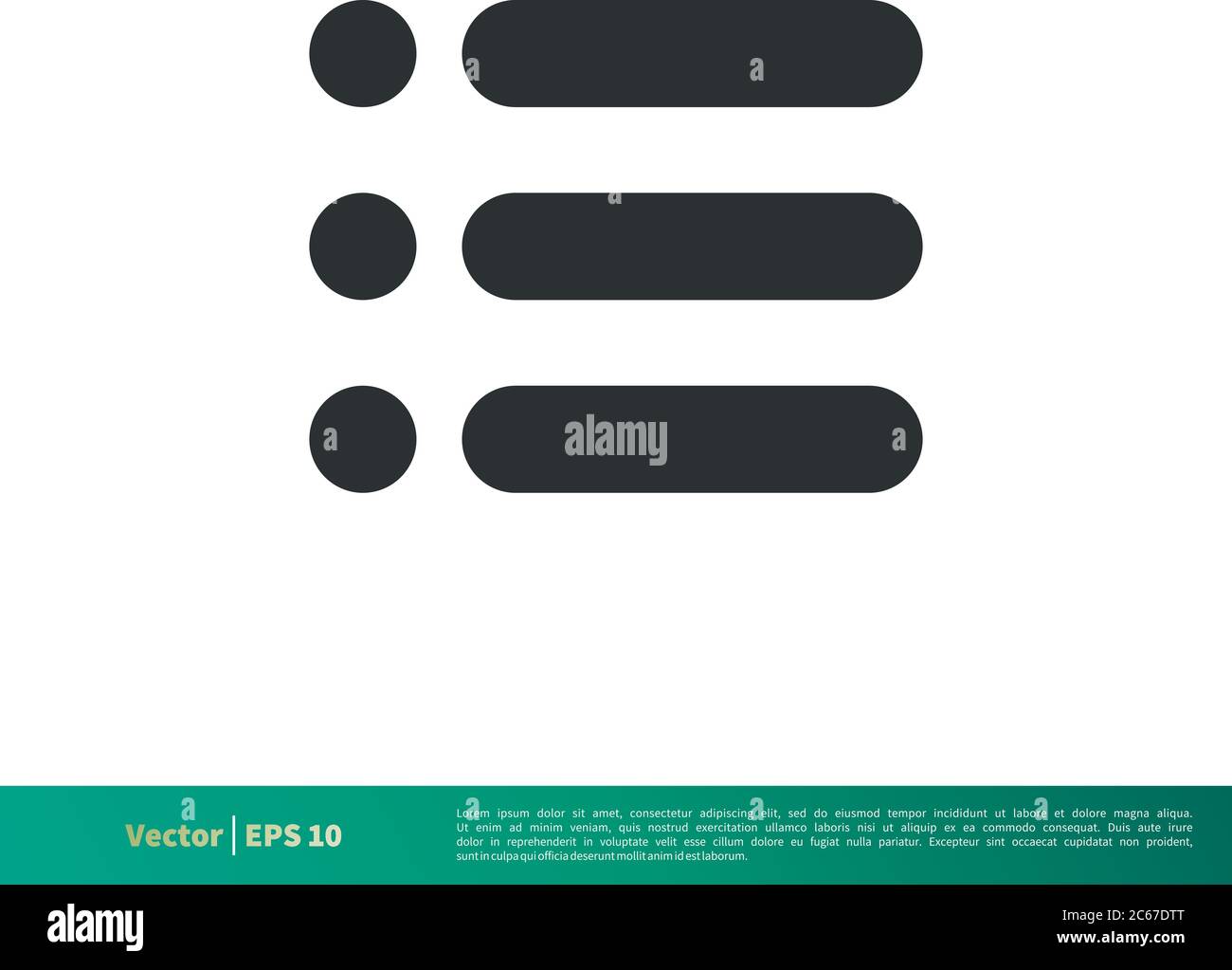 Menu Interface - UI Icon Vector Logo Template Illustration Design ...