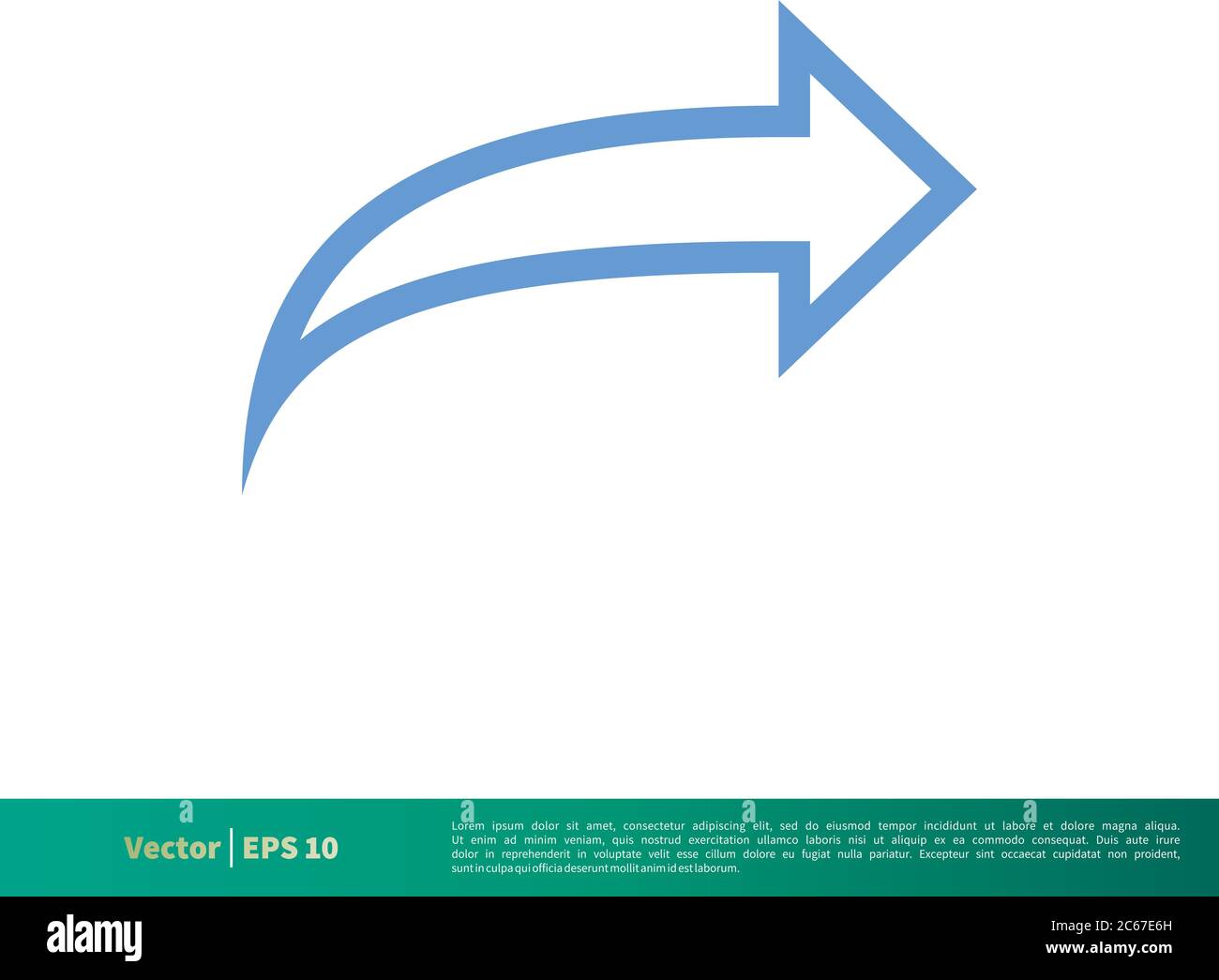 Share Arrow Icon Vector Logo Template Illustration Design. Editable ...