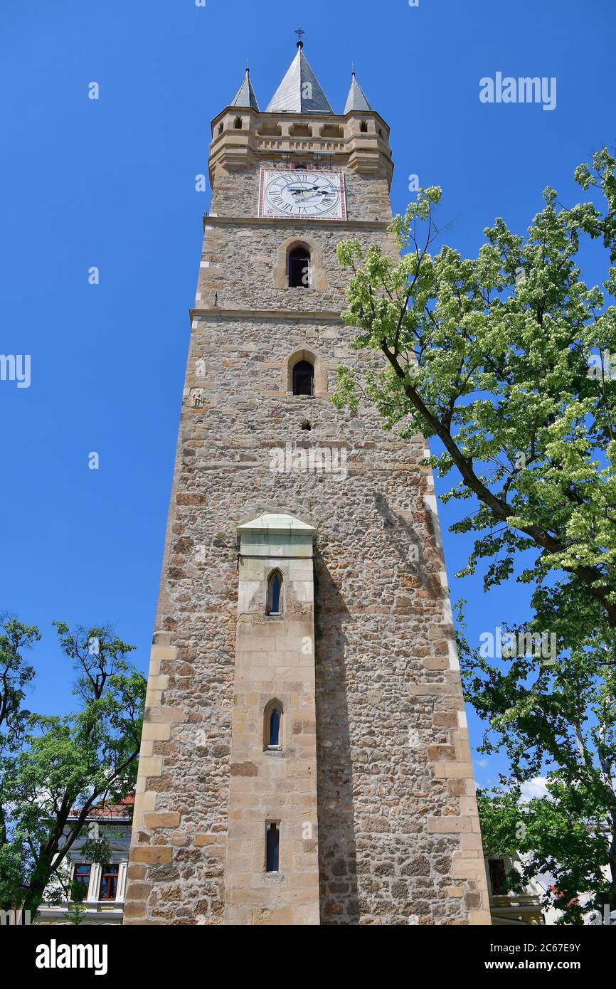 St. Stephen Tower (Turnul St Stefan), Baia Mare, Nagybánya, Maramures ...