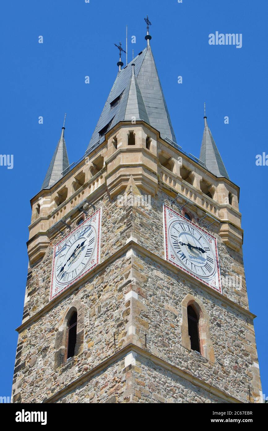 St. Stephen Tower (Turnul St Stefan), Baia Mare, Nagybánya, Maramures ...