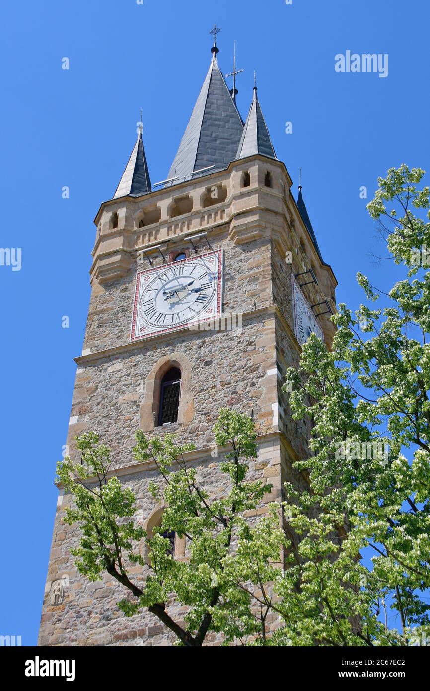 St. Stephen Tower (Turnul St Stefan), Baia Mare, Nagybánya, Maramures ...