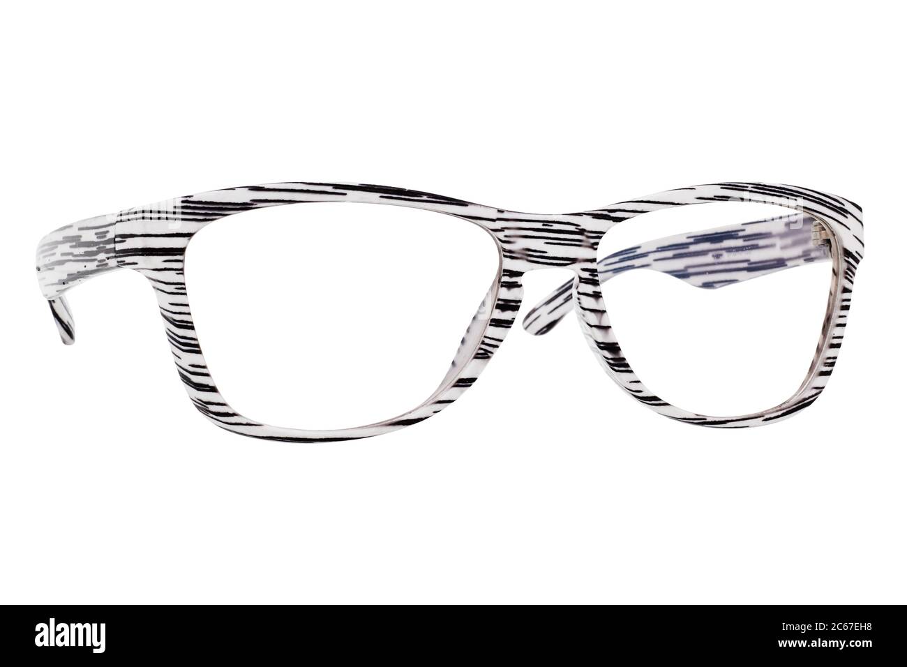 Glasses with transperent lenses isolated on white background Stock ...