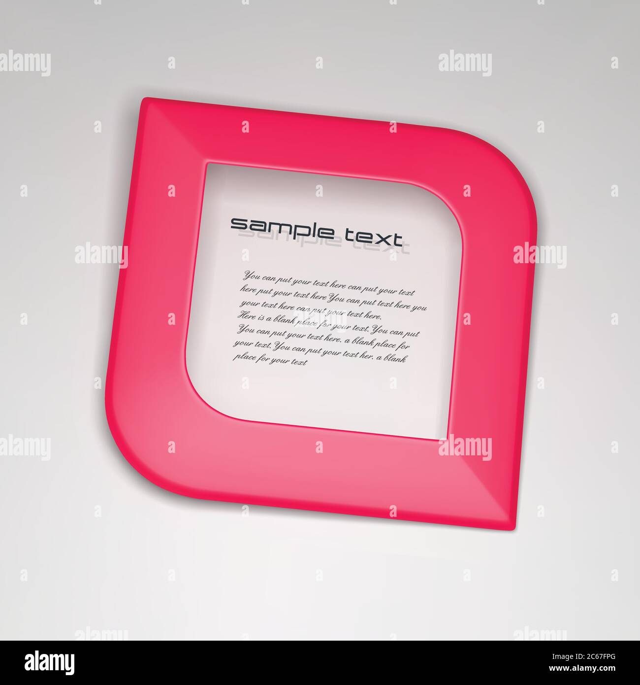 Framework red text on Stock Vector Images - Alamy