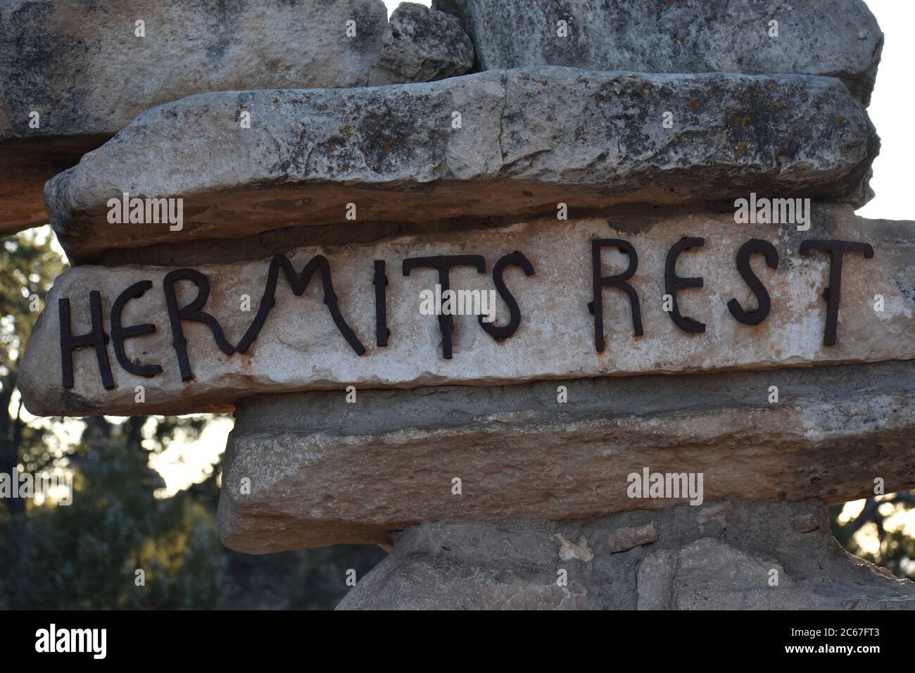 Hermits rest grand canyon national hi-res stock photography and images ...