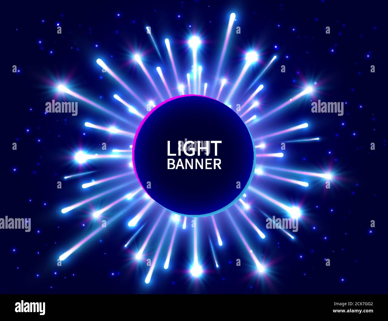 Blur sky rays light Stock Vector Images - Alamy