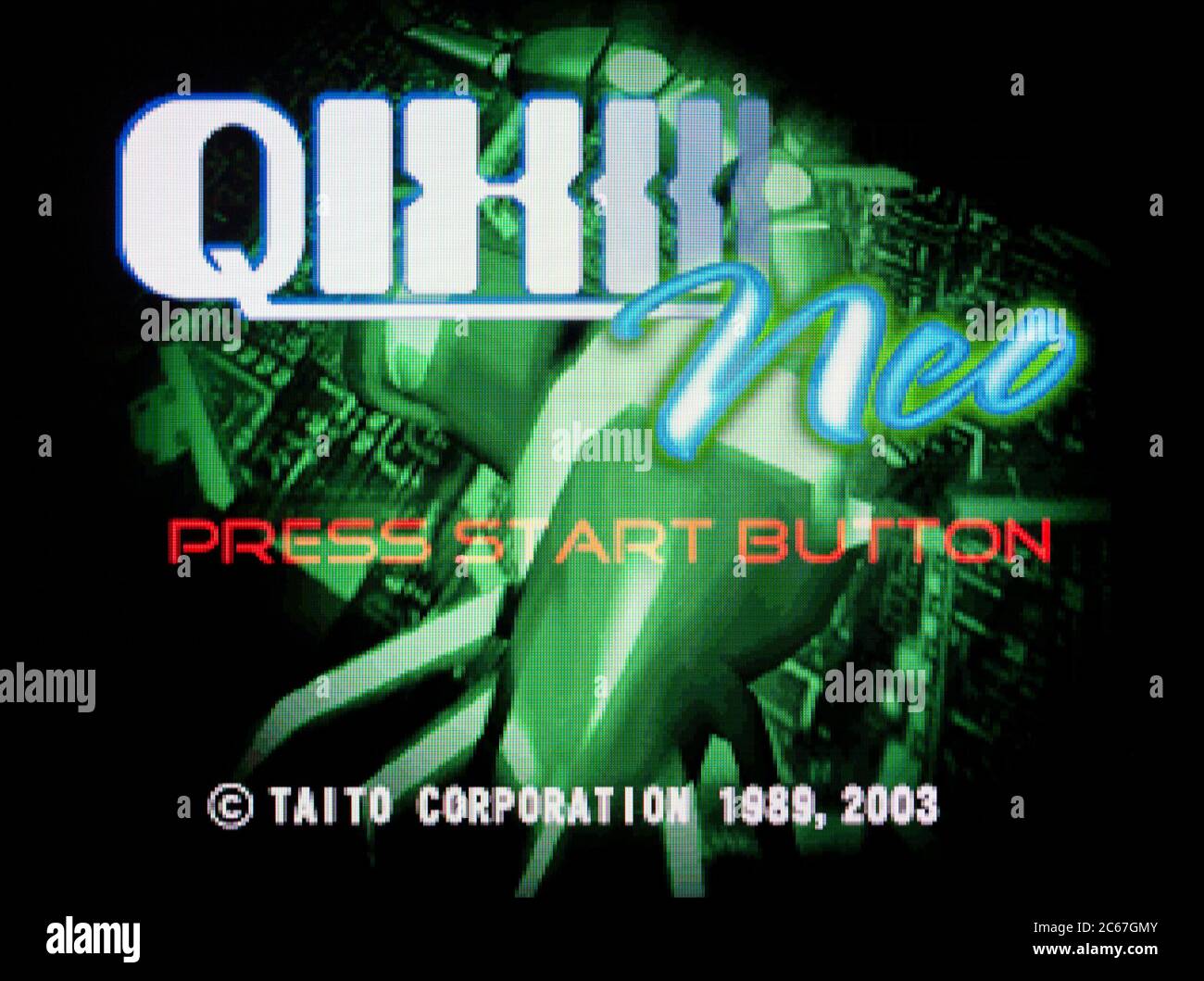Qix Neo - Sony Playstation 1 PS1 PSX - Editorial use only Stock Photo ...