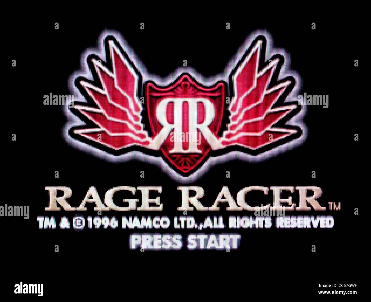 Rage Racer - Sony Playstation 1 PS1 PSX - Editorial use only Stock ...