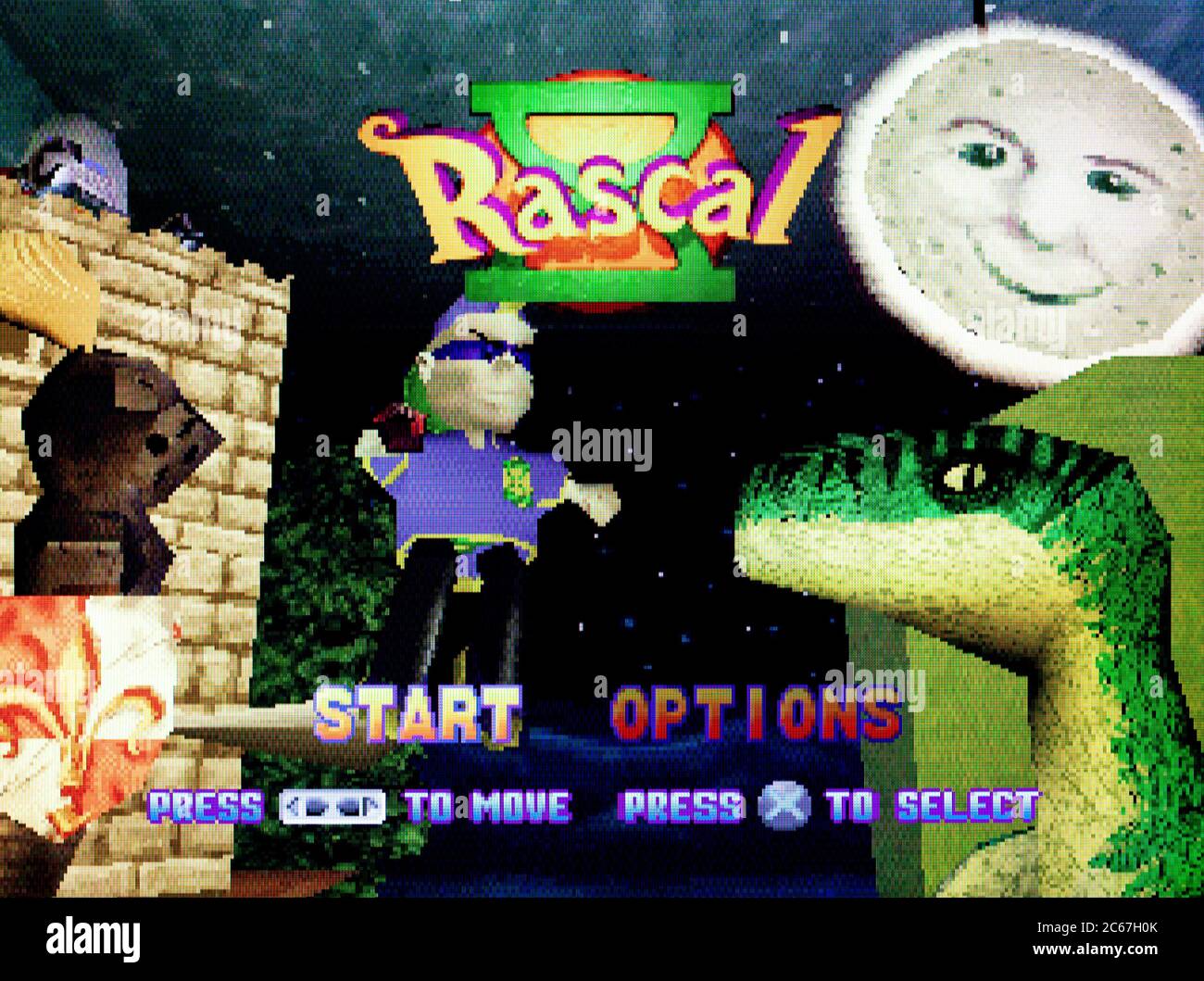 Rascal - Sony Playstation 1 PS1 PSX - Editorial use only Stock Photo ...