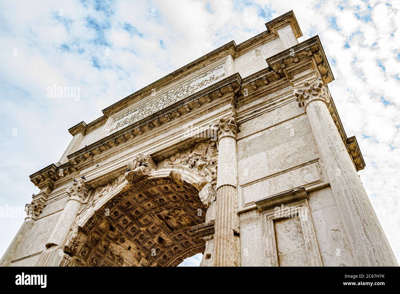 Triumphal arches of rome hi-res stock photography and images - Alamy