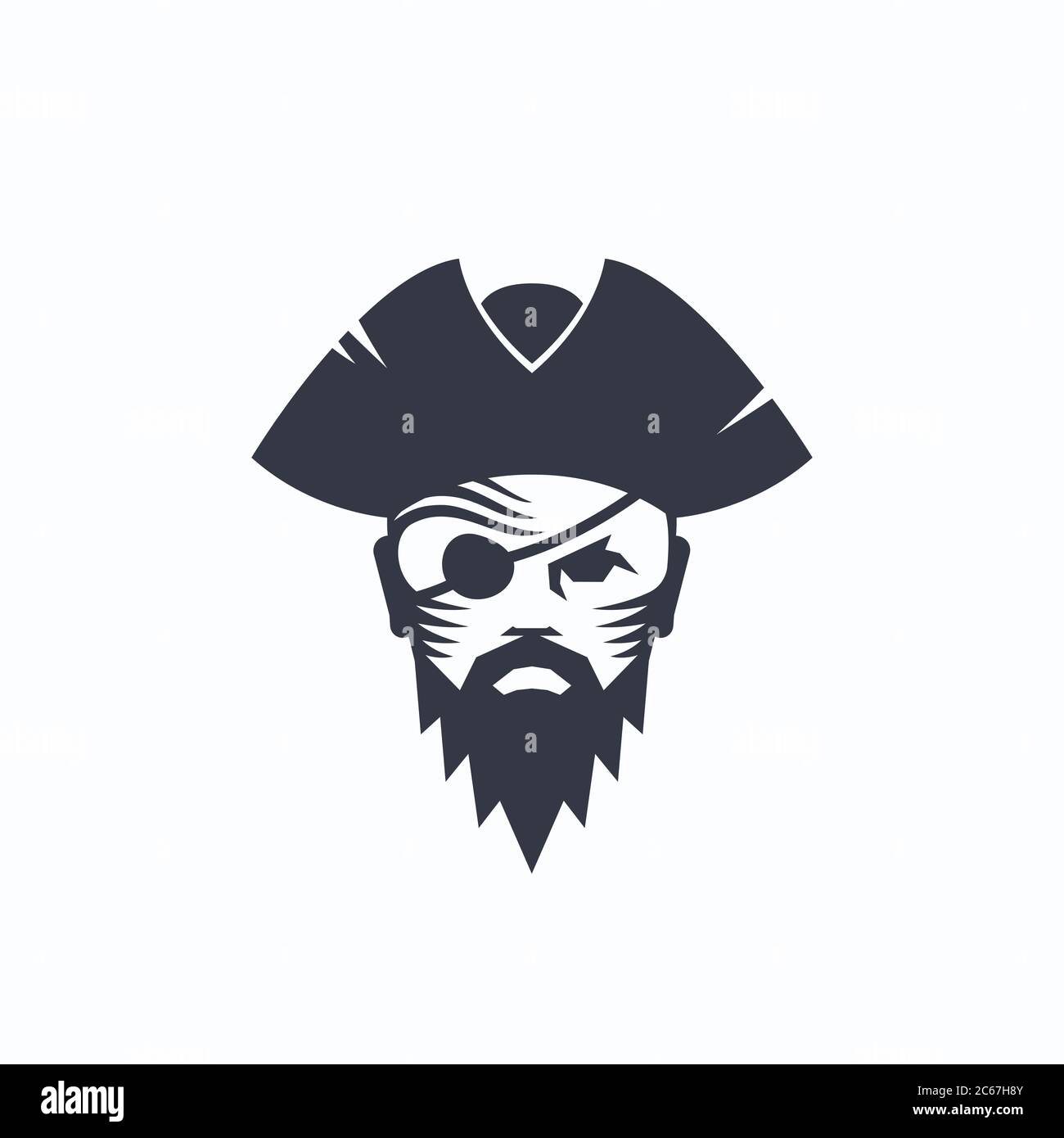 Pirate Head Vector