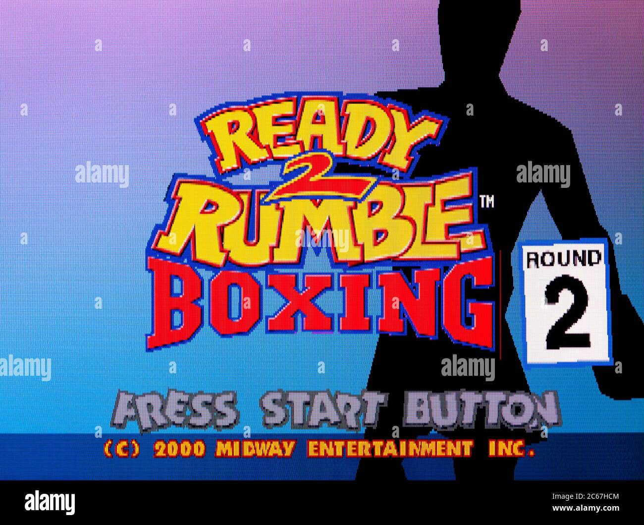 Ready 2 Rumble Boxing 2 - Sony Playstation 1 PS1 PSX - Editorial use ...
