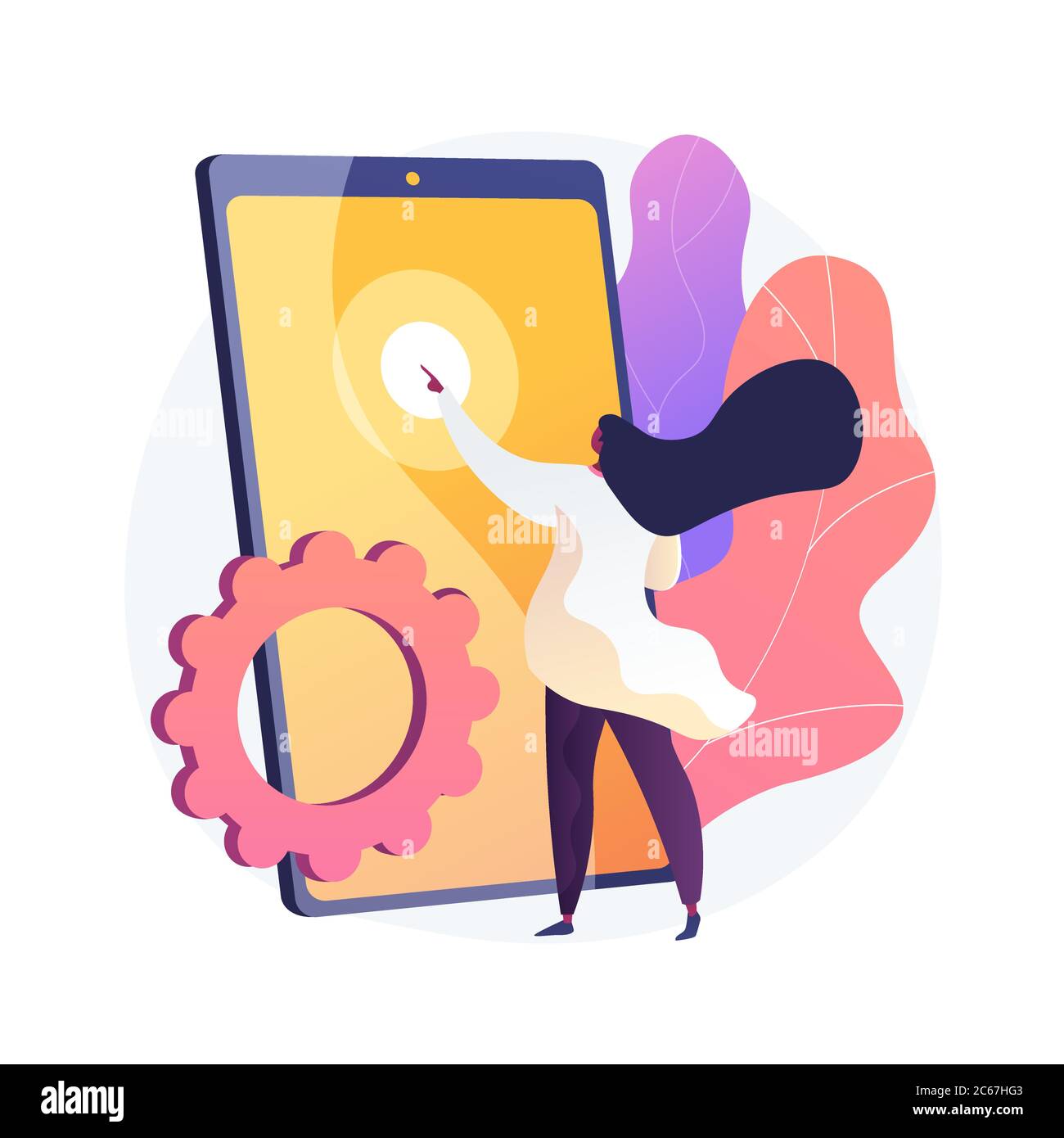 New gadget testing vector concept metaphor Stock Vector Image & Art - Alamy