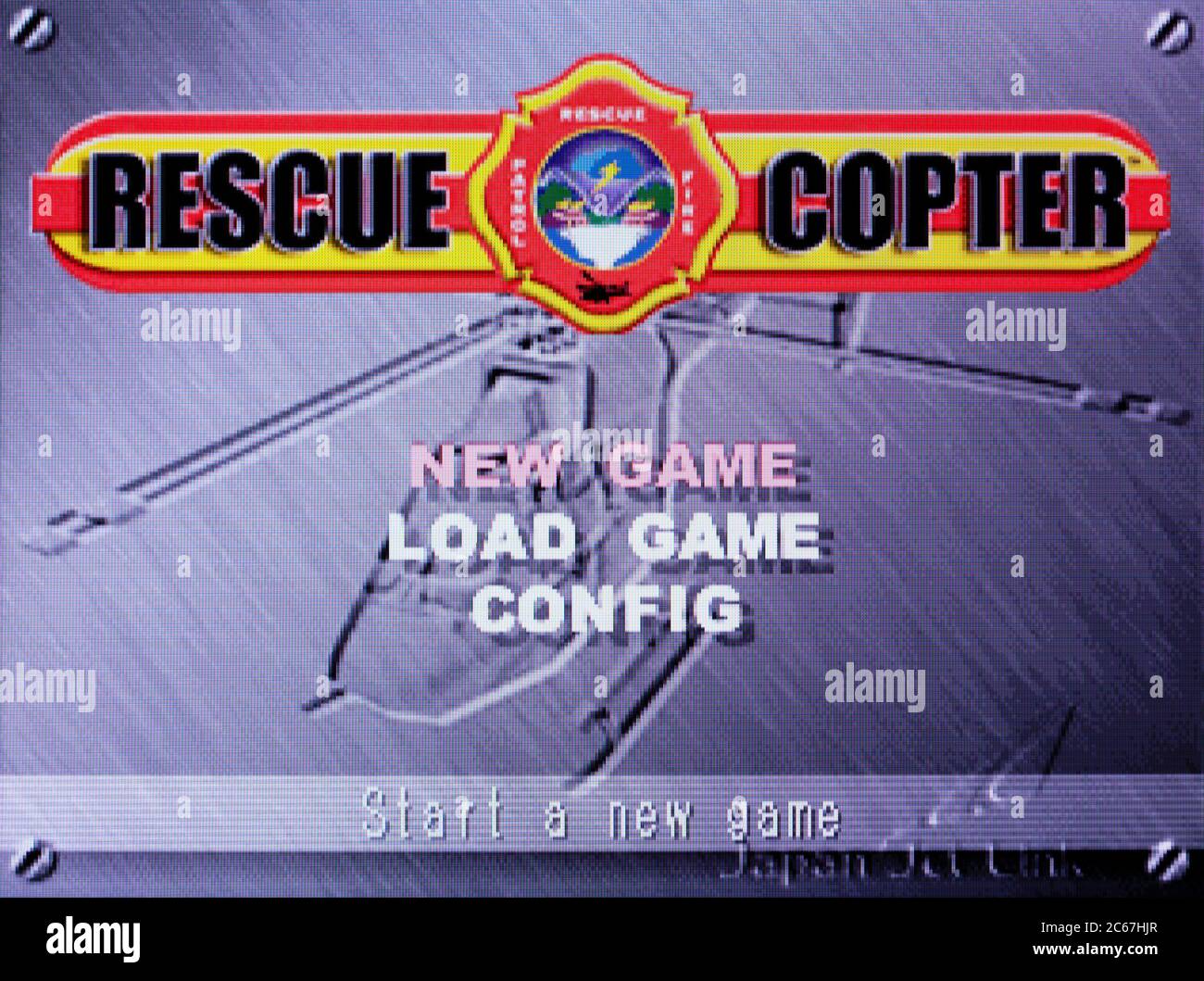Rescue Copter - Sony Playstation 1 PS1 PSX - Editorial use only Stock ...