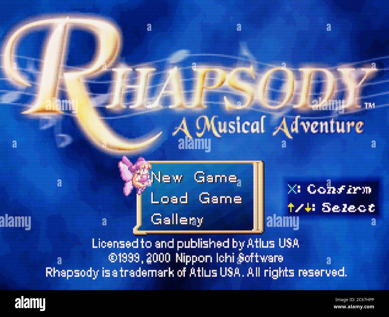 Rhapsody - Sony Playstation 1 PS1 PSX - Editorial use only Stock Photo ...