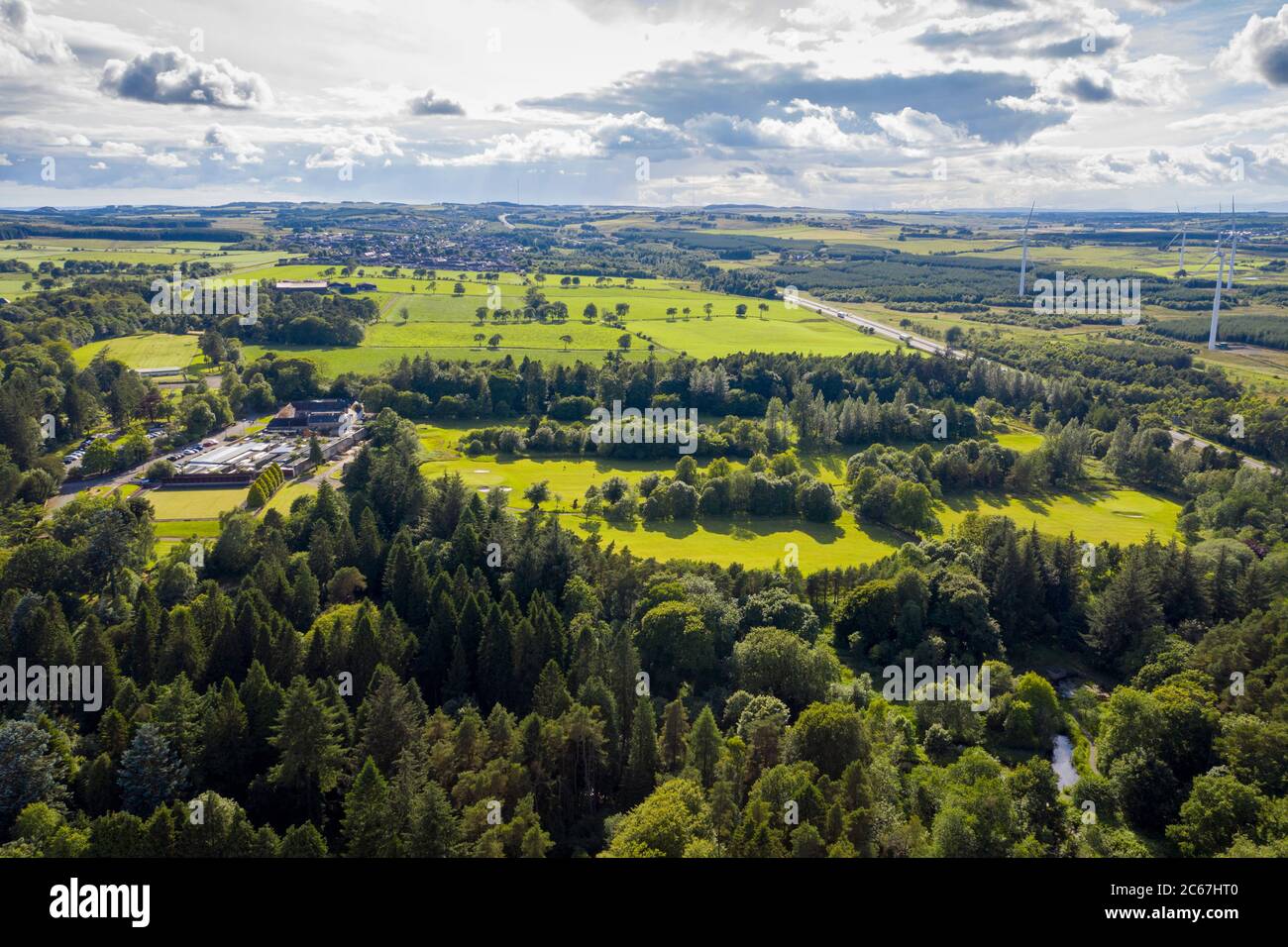 Aerial view whitburn hi-res stock photography and images - Alamy