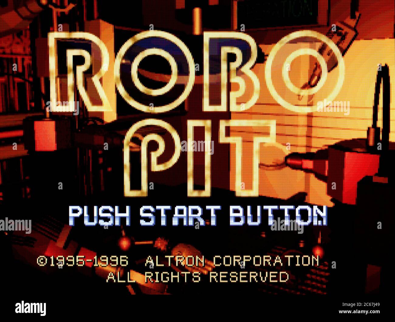 Robo Pit - Sony Playstation 1 PS1 PSX - Editorial use only Stock Photo ...
