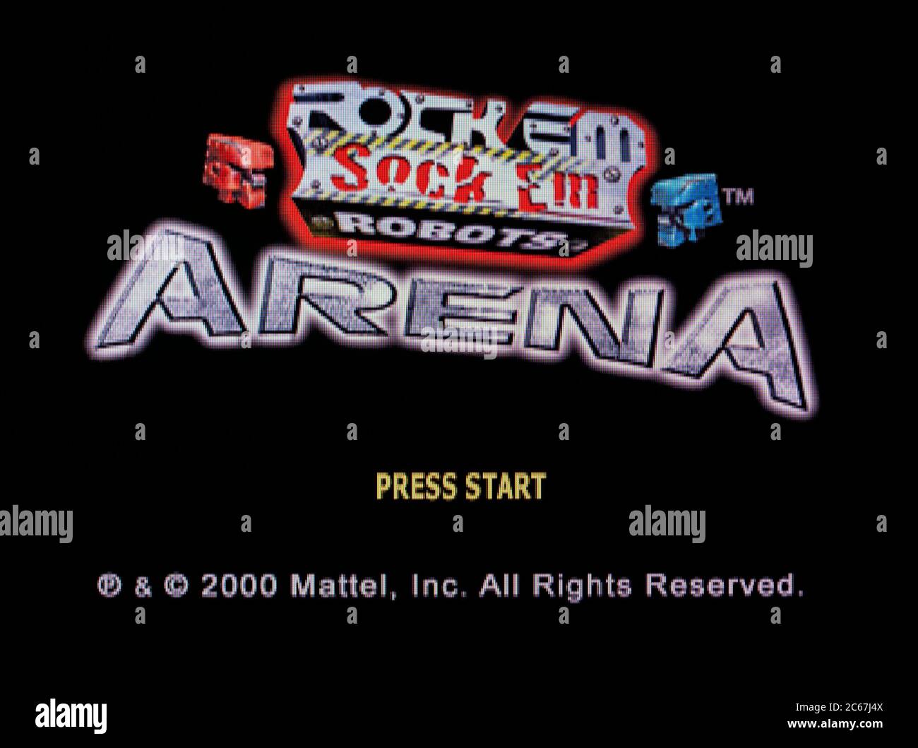 Rock Em Sock Em Robots Arena - Sony Playstation 1 PS1 PSX - Editorial ...