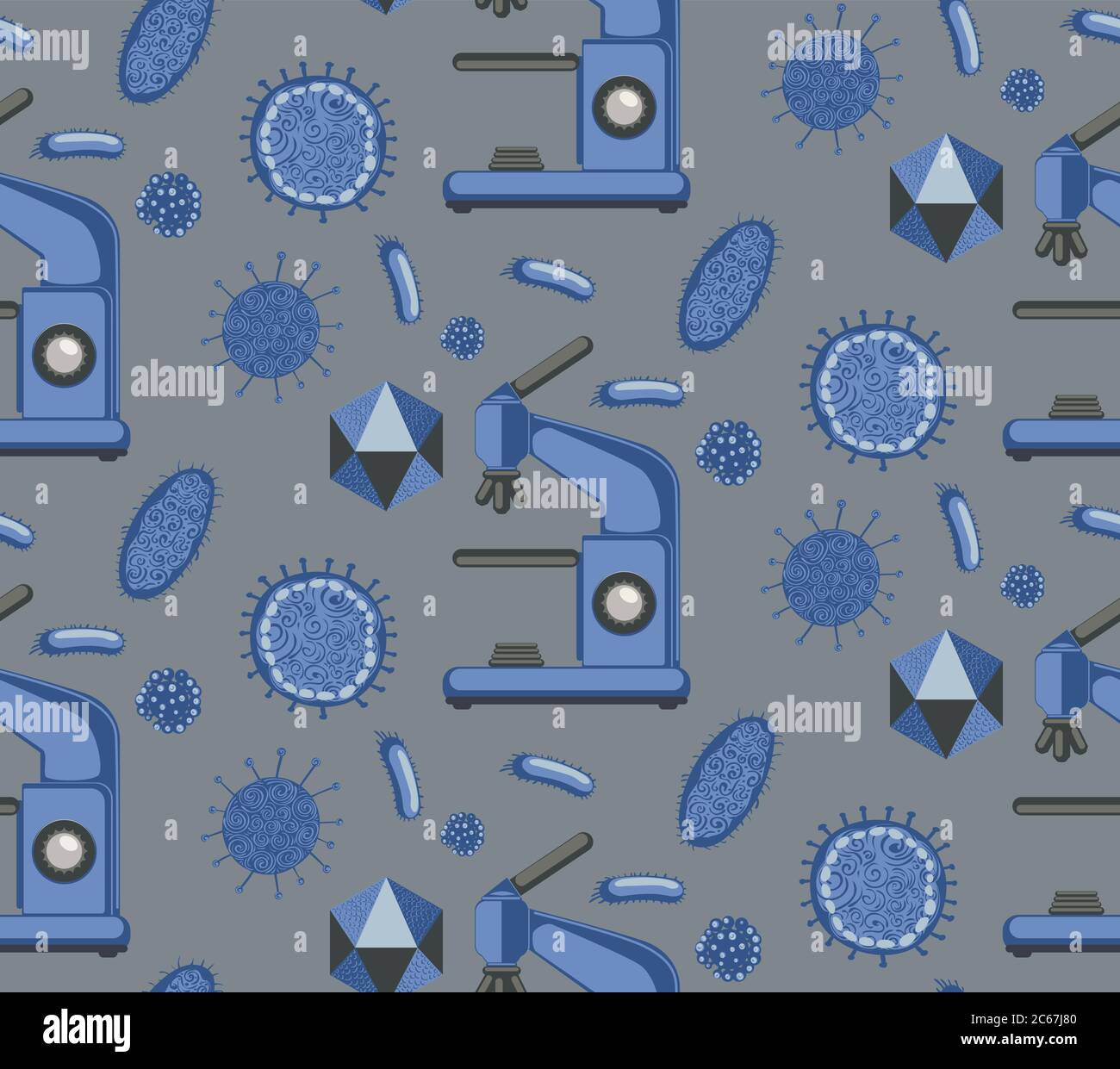 Abstract viruses, microbes and bacteria cells design Stock Vector Image ...