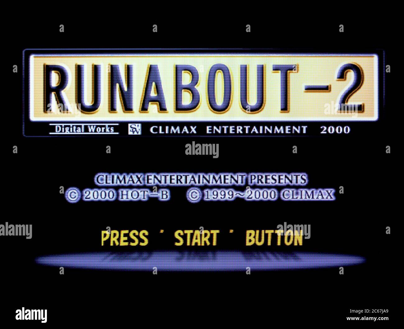 Runabout 2 - Sony Playstation 1 PS1 PSX - Editorial use only Stock ...