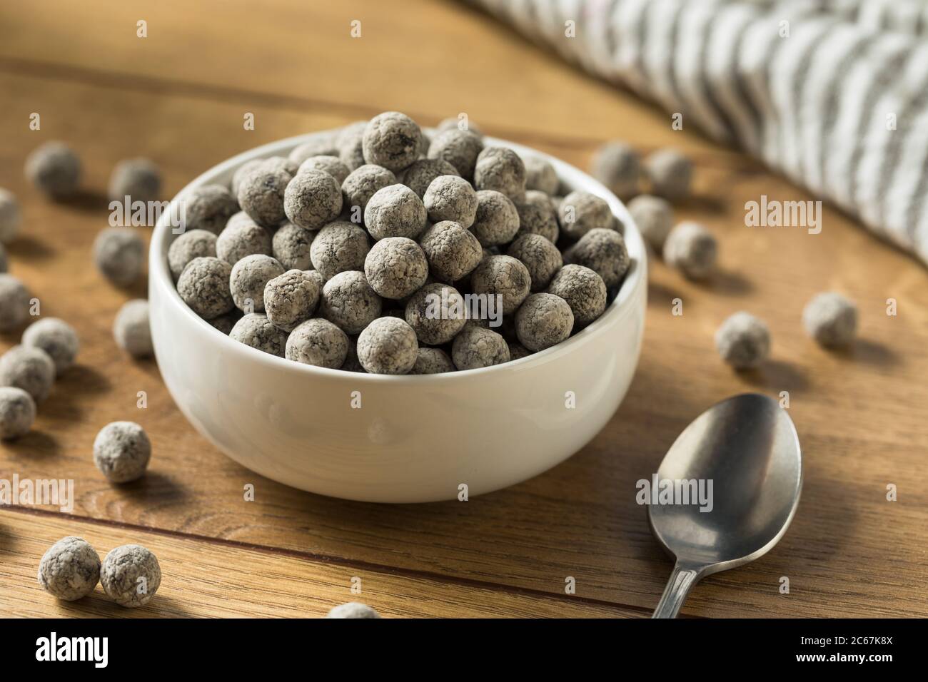 Raw Dry Organic Tapioca Pearl Balls in a Bowl Stock Photo - Alamy