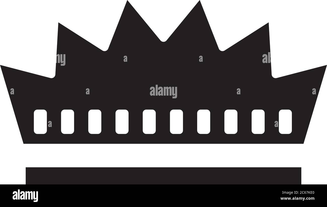 royal crown of duke silhouette style icon vector illustration design ...