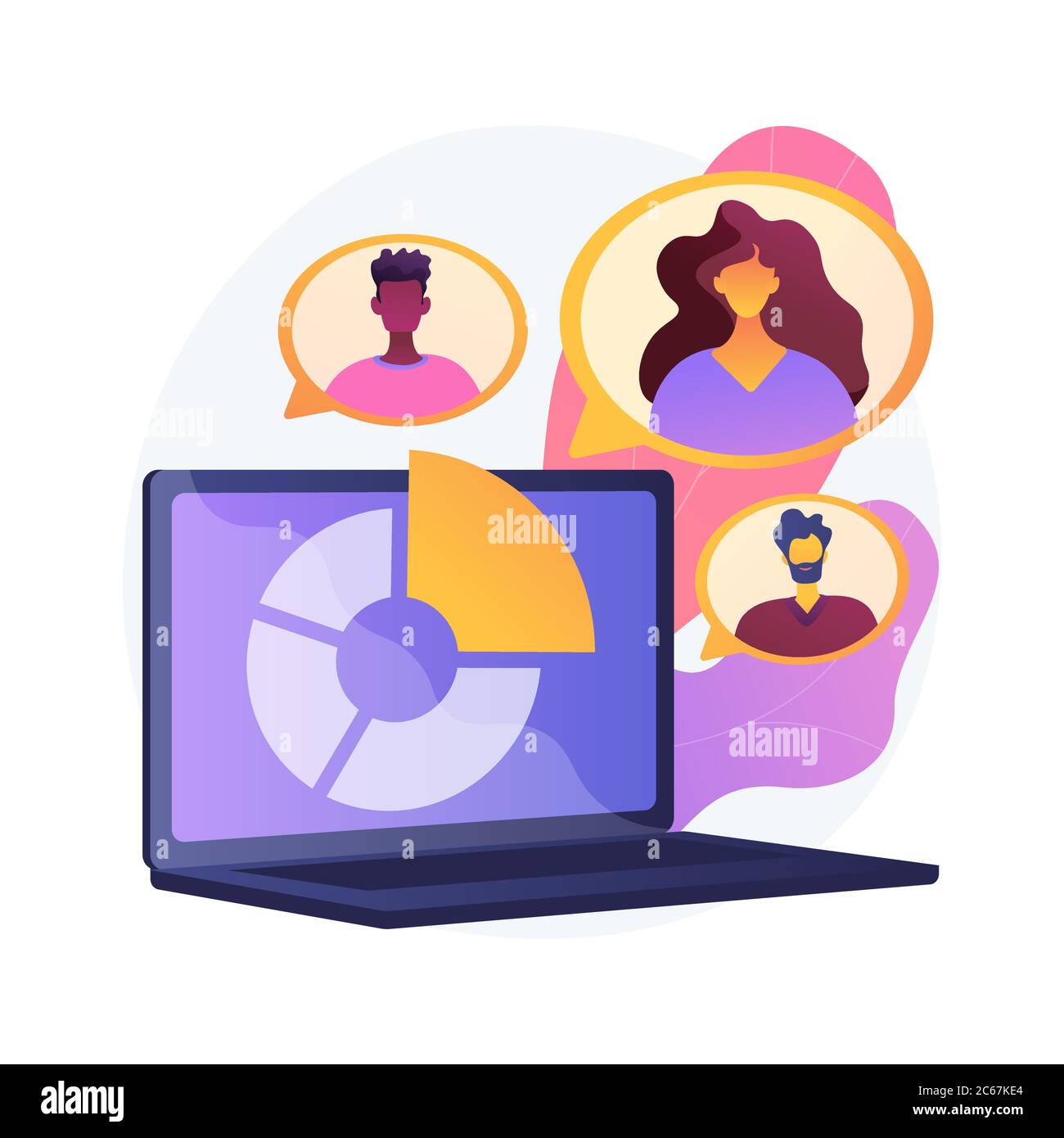 Social research vector concept metaphor Stock Vector Image & Art - Alamy