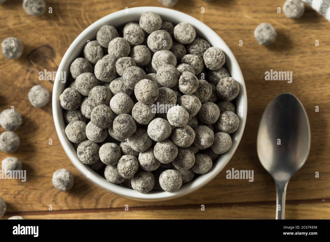 Raw Dry Organic Tapioca Pearl Balls in a Bowl Stock Photo - Alamy