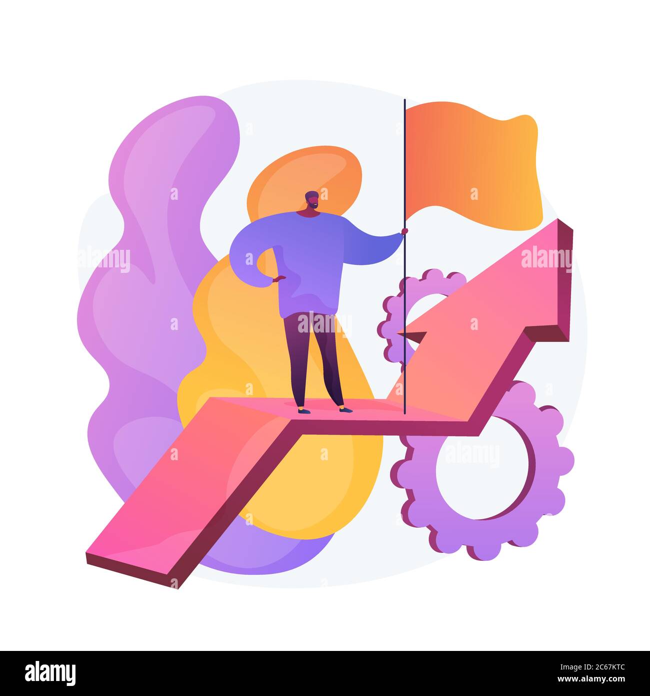 Success growth vector concept metaphor Stock Vector Image & Art - Alamy