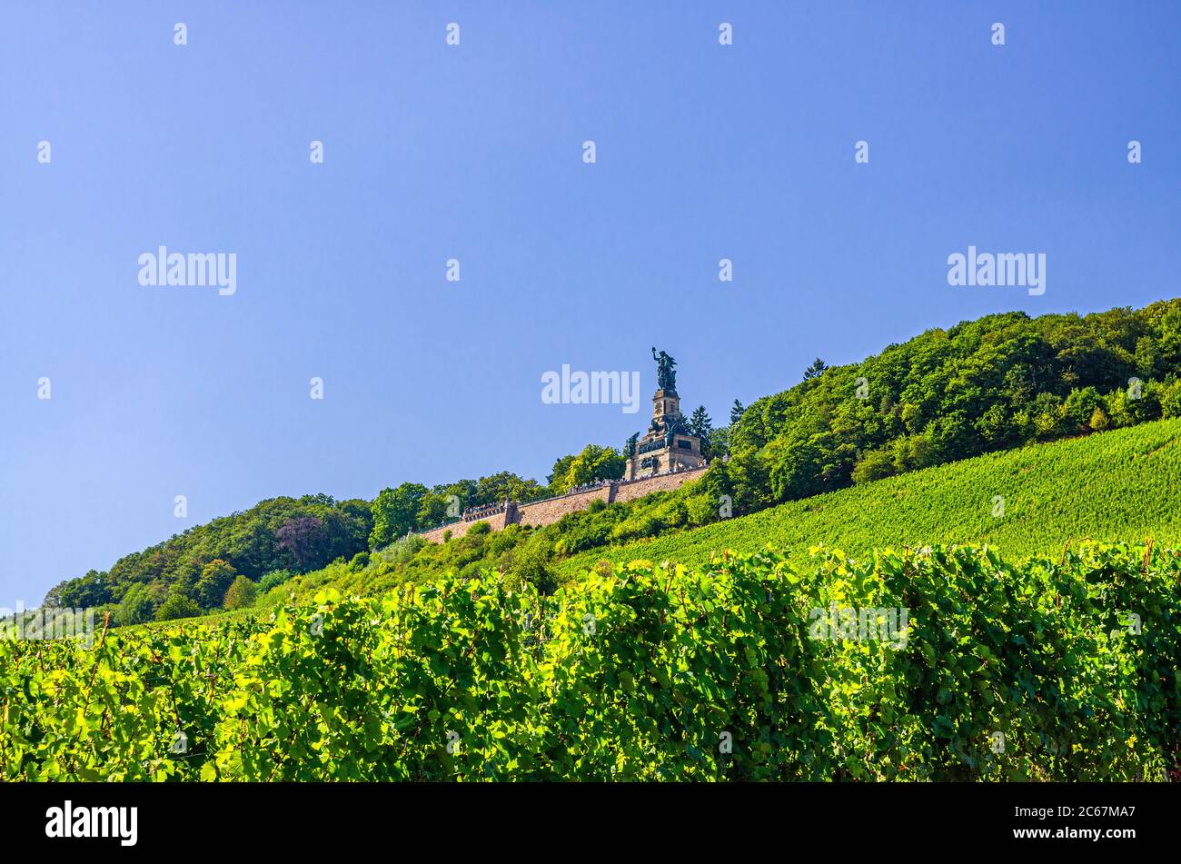 Niederwalddenkmal germania hi-res stock photography and images - Alamy