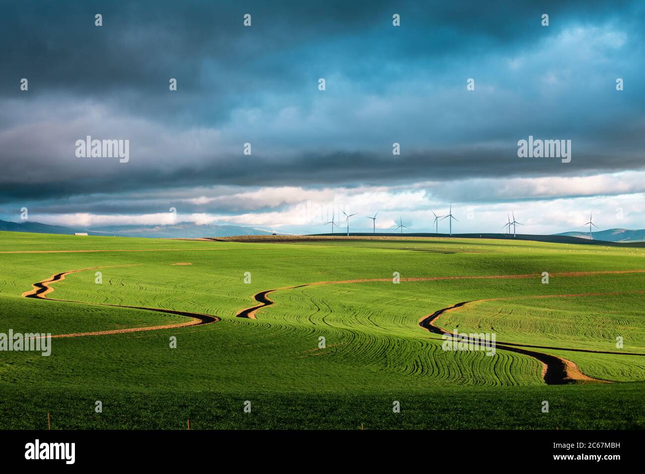 Contour farming hi-res stock photography and images - Alamy