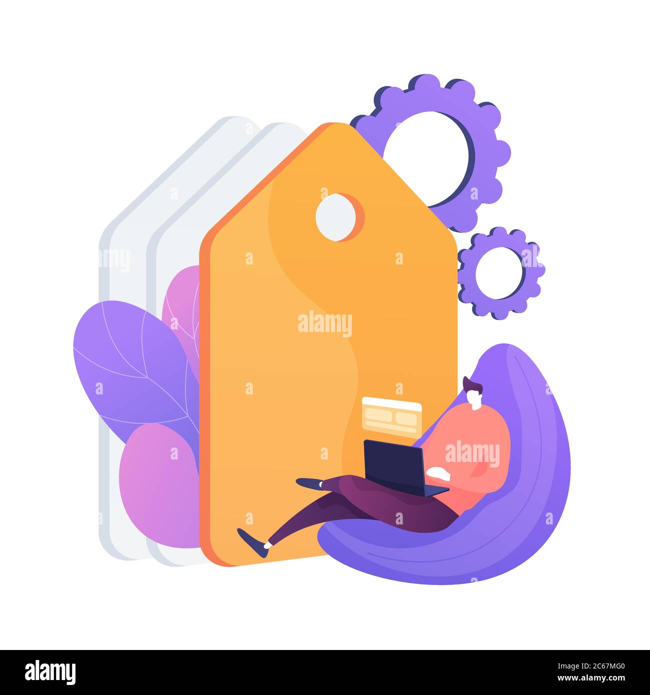 Freelance programming vector concept metaphor Stock Vector Image & Art - Alamy