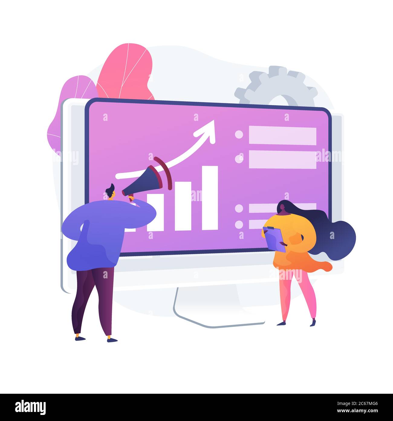 Business development vector concept metaphor Stock Vector Image & Art ...