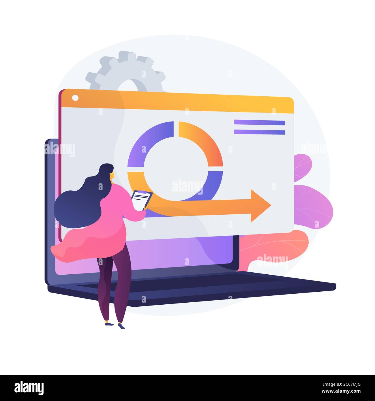 Analytical software vector concept metaphor Stock Vector Image & Art ...