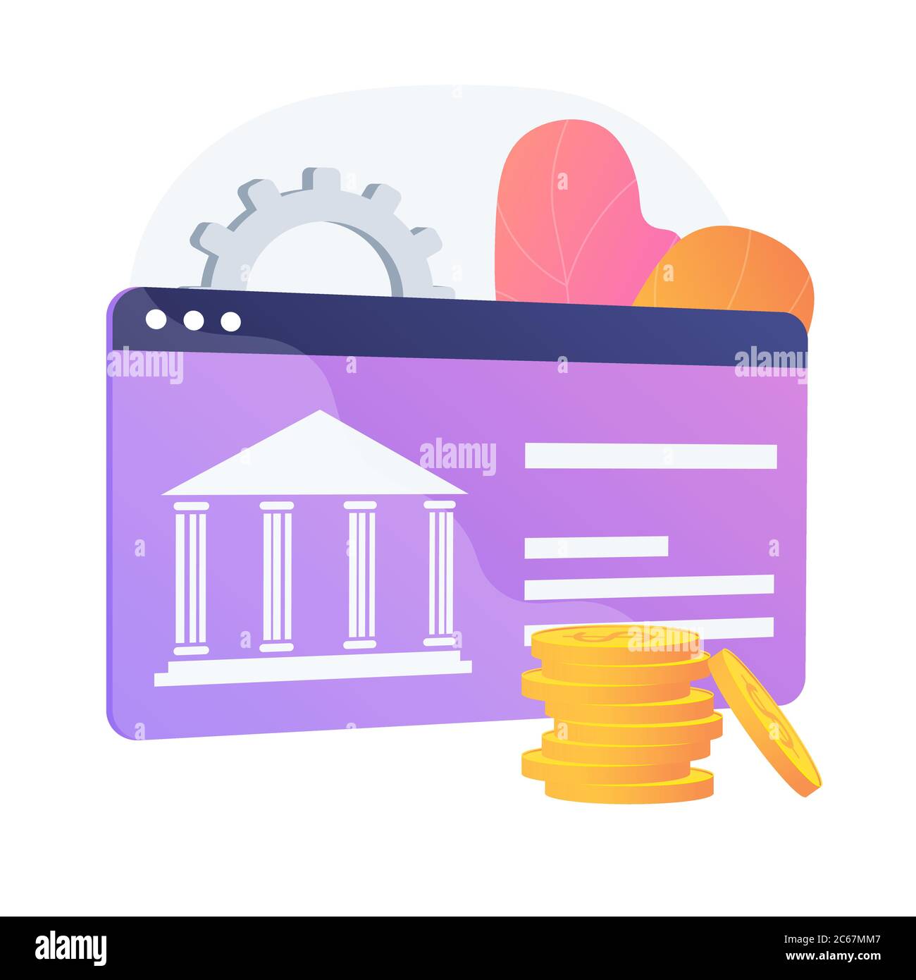 Core banking vector concept metaphor Stock Vector Image & Art - Alamy