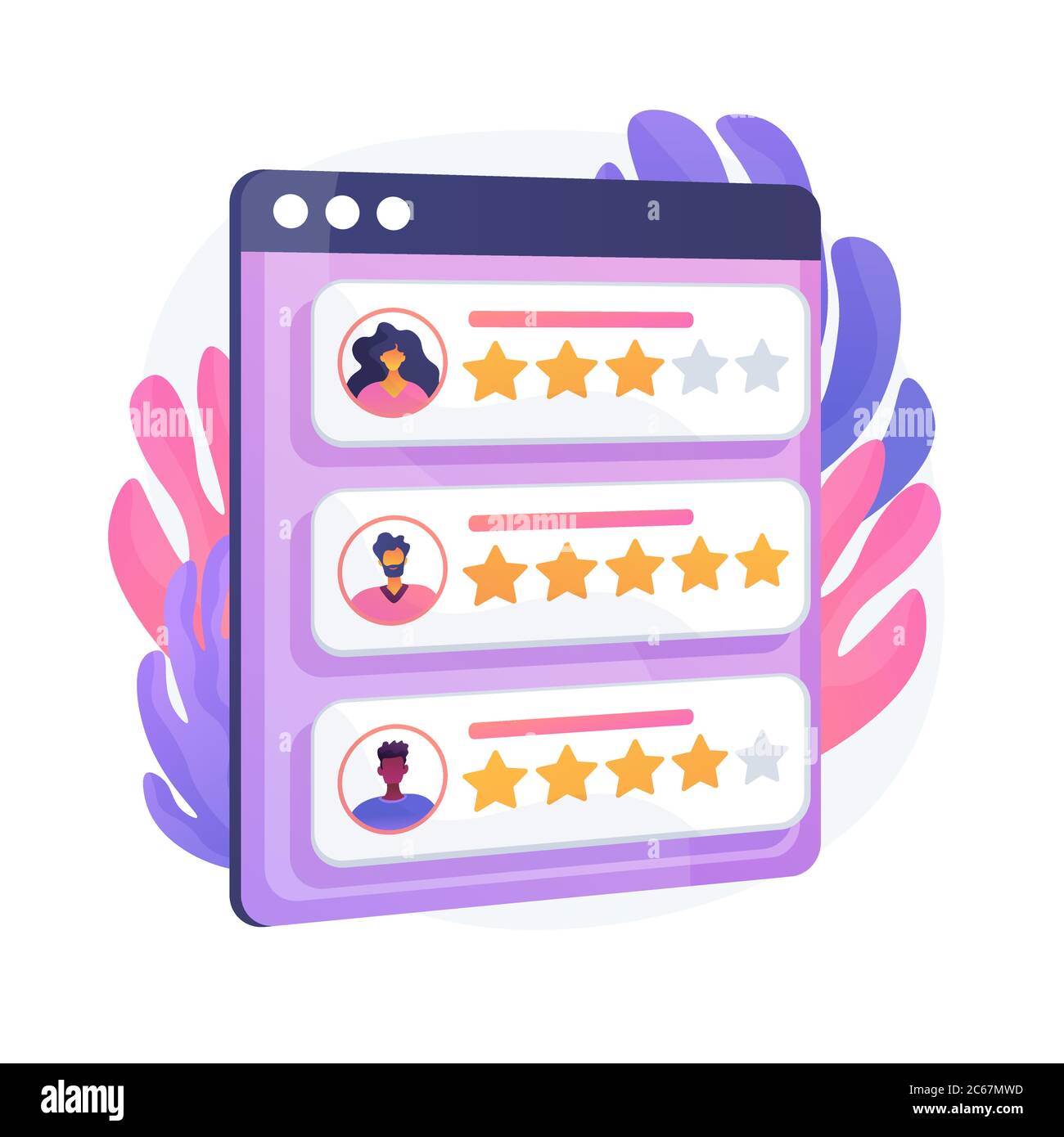 Star rating element system Stock Vector Images - Alamy