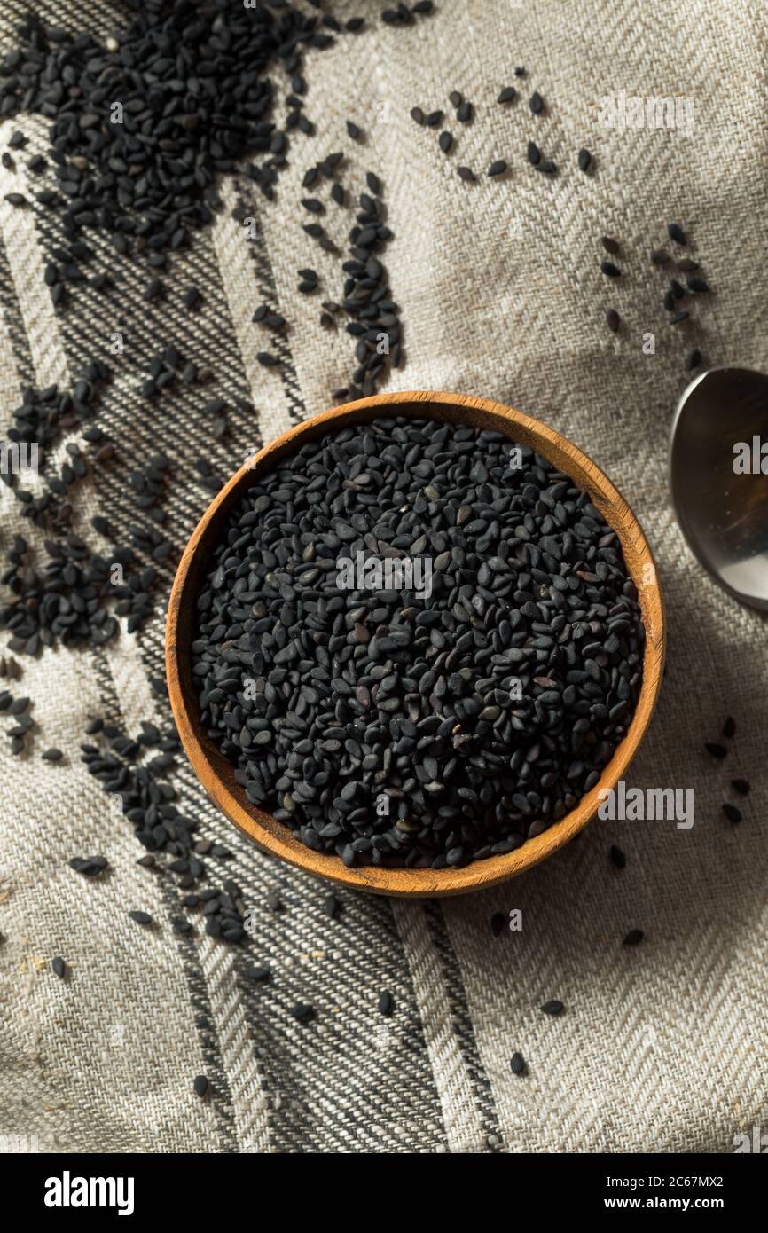 Black sesame crop hi-res stock photography and images - Alamy