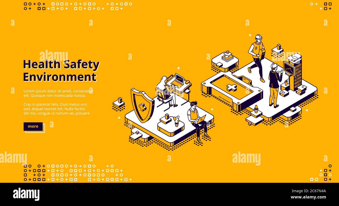 Safe working conditions Stock Vector Images - Alamy
