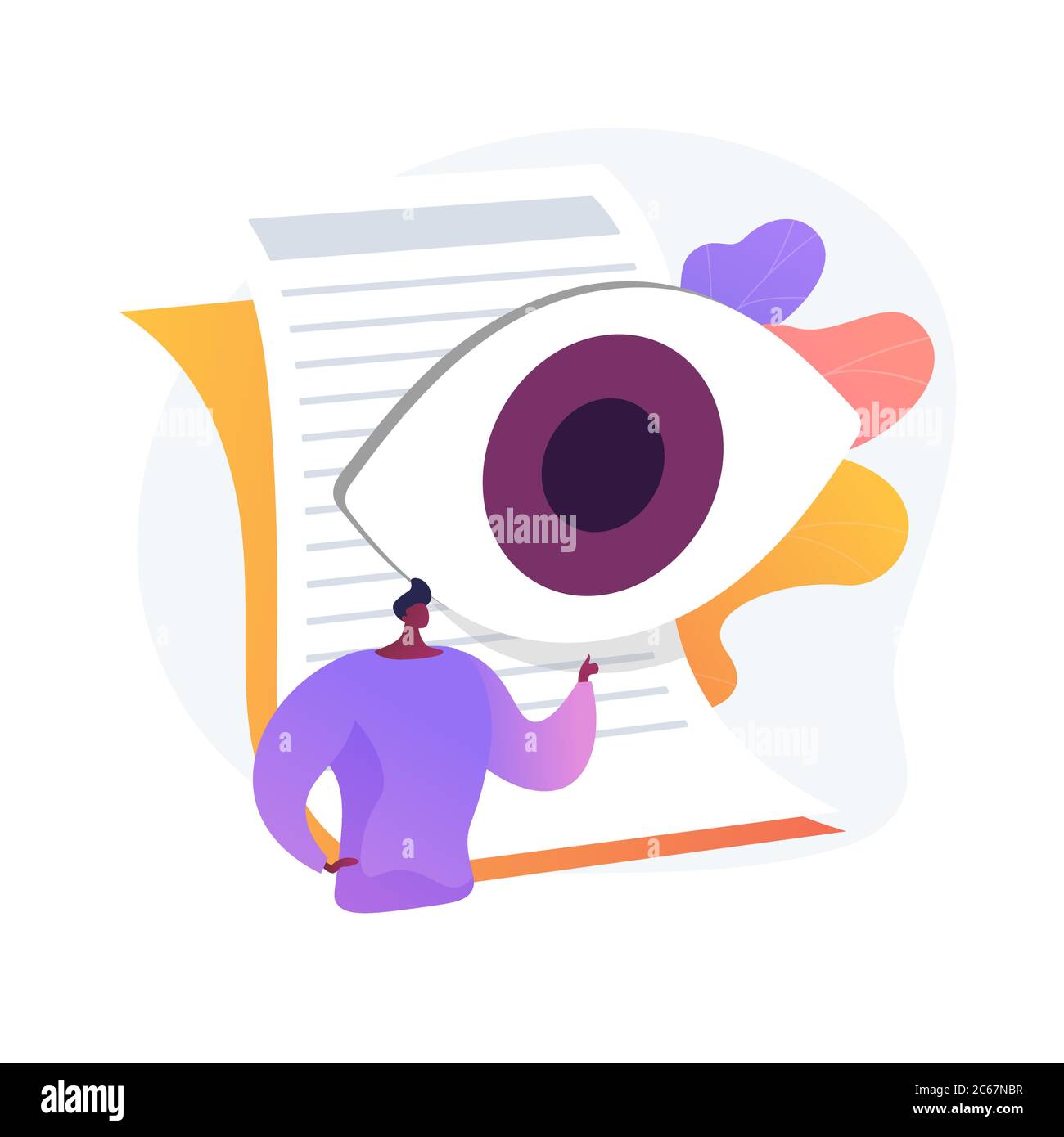Vision statement abstract concept Cut Out Stock Images & Pictures - Alamy