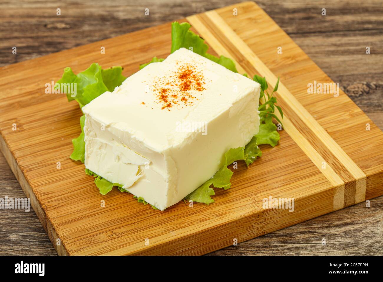 Greek traditional soft feta dairy cheese Stock Photo - Alamy