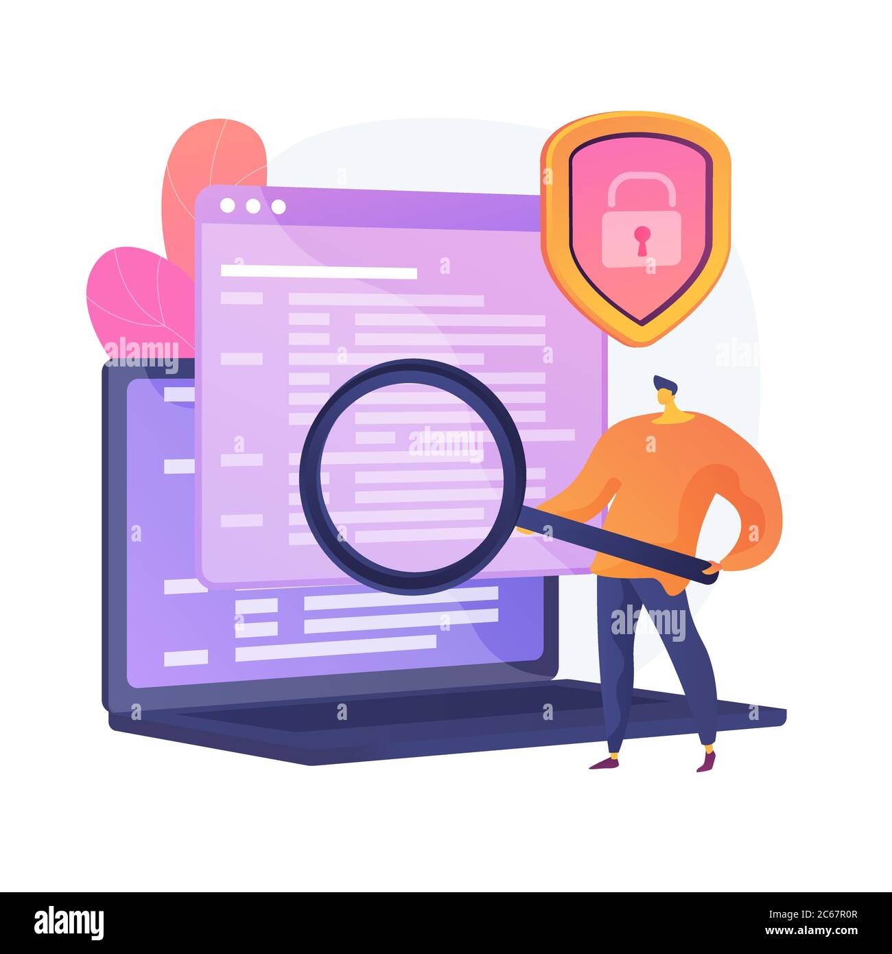 Computer forensic Stock Vector Images - Alamy