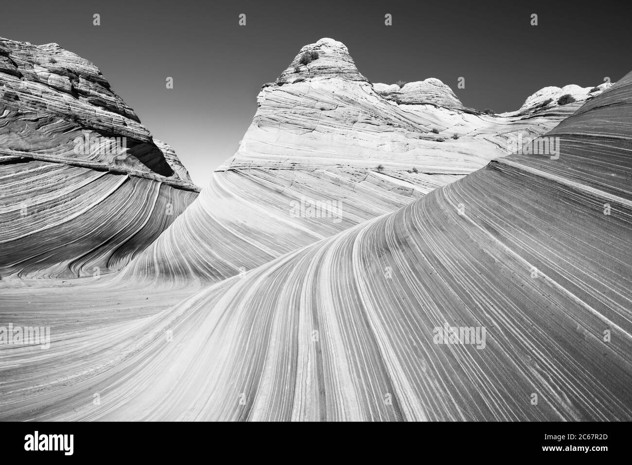 Scenic landscape with rock formations, Arizona, USA Stock Photo - Alamy