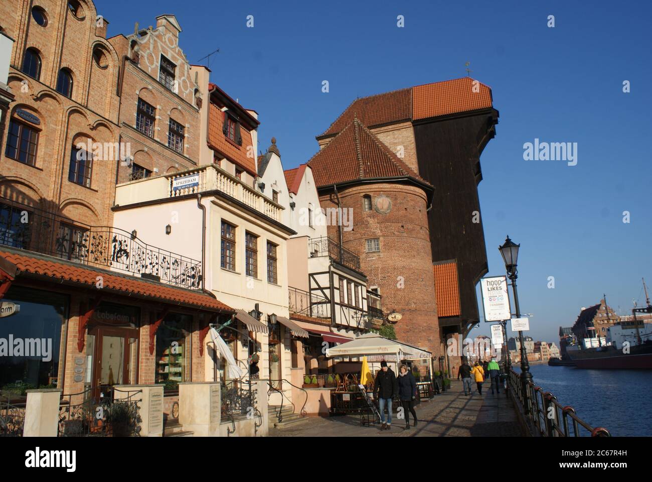 Stunning architecture of Gdansk. It seems like you're in a fairy tale ...