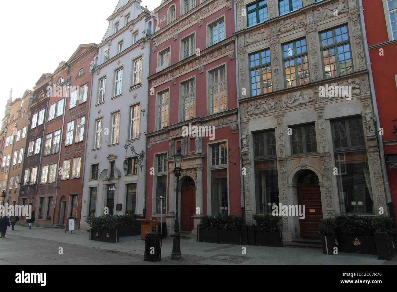 Stunning architecture of Gdansk. It seems like you're in a fairy tale ...