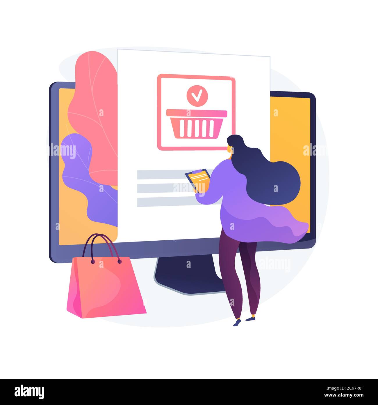 Online ordering vector concept metaphor Stock Vector Image & Art - Alamy