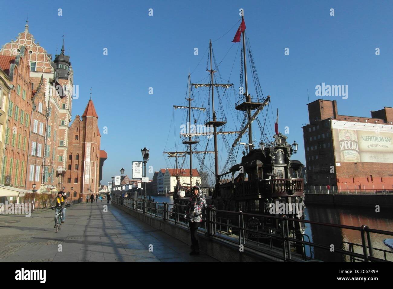 Stunning architecture of Gdansk. It seems like you're in a fairy tale ...