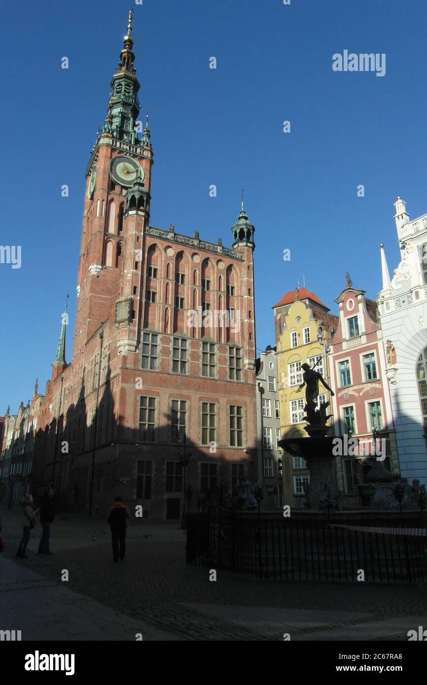 Stunning architecture of Gdansk. It seems like you're in a fairy tale ...