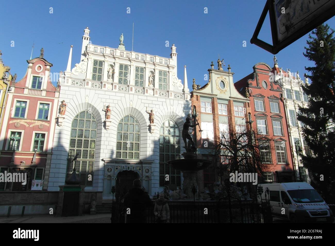 Stunning architecture of Gdansk. It seems like you're in a fairy tale ...