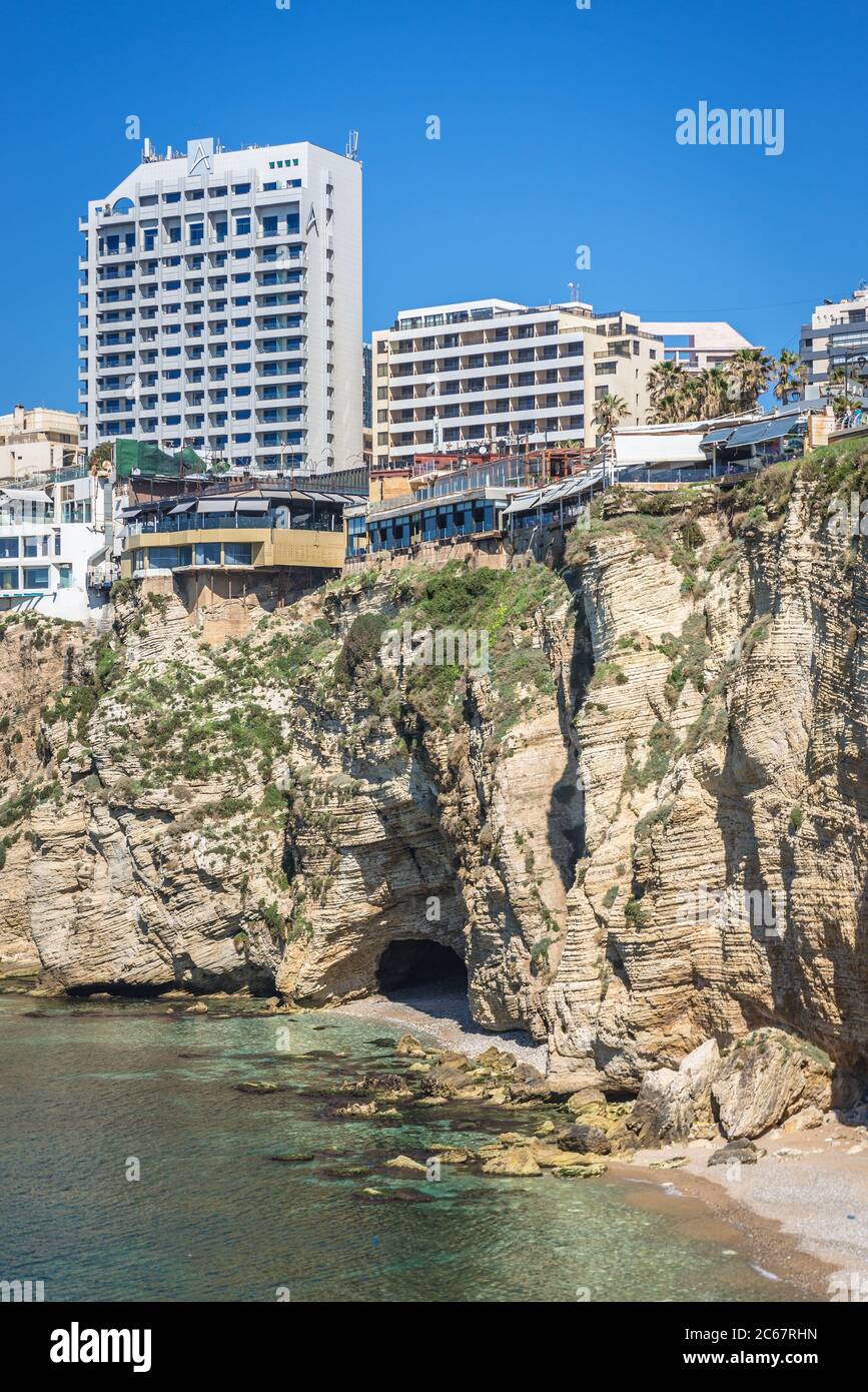 Raoucheh beirut hi-res stock photography and images - Alamy