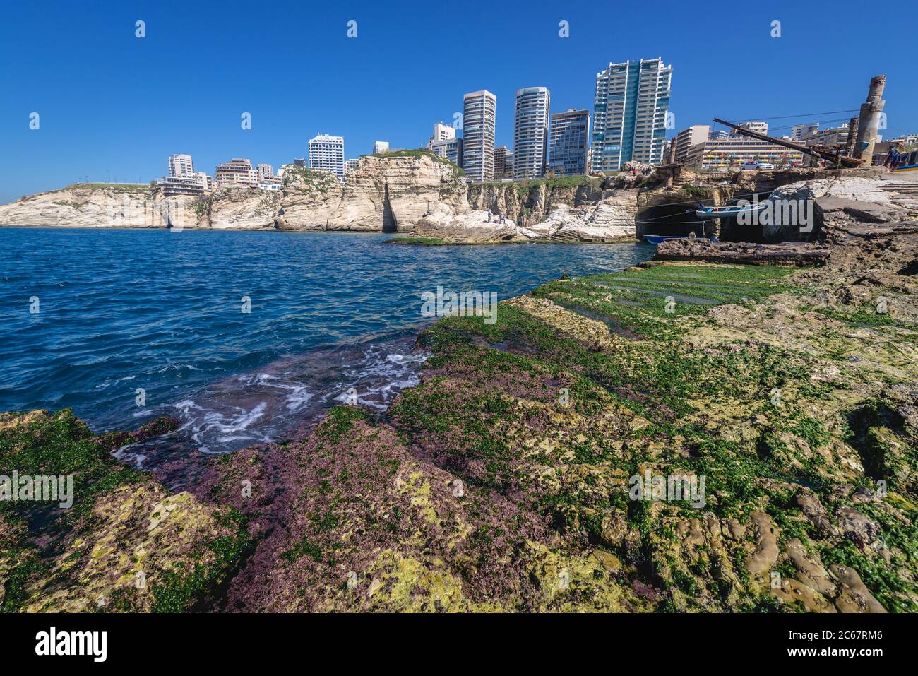 Raoucheh beirut hi-res stock photography and images - Alamy